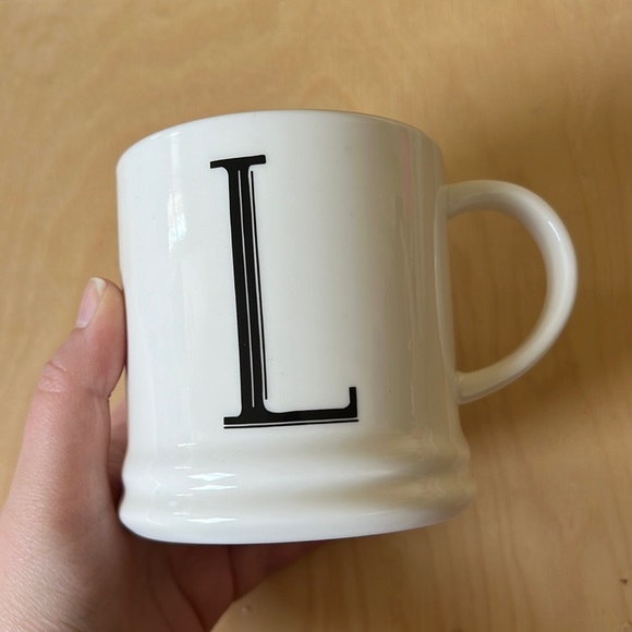 Dining | L Monogram Initial Mug | Poshmark